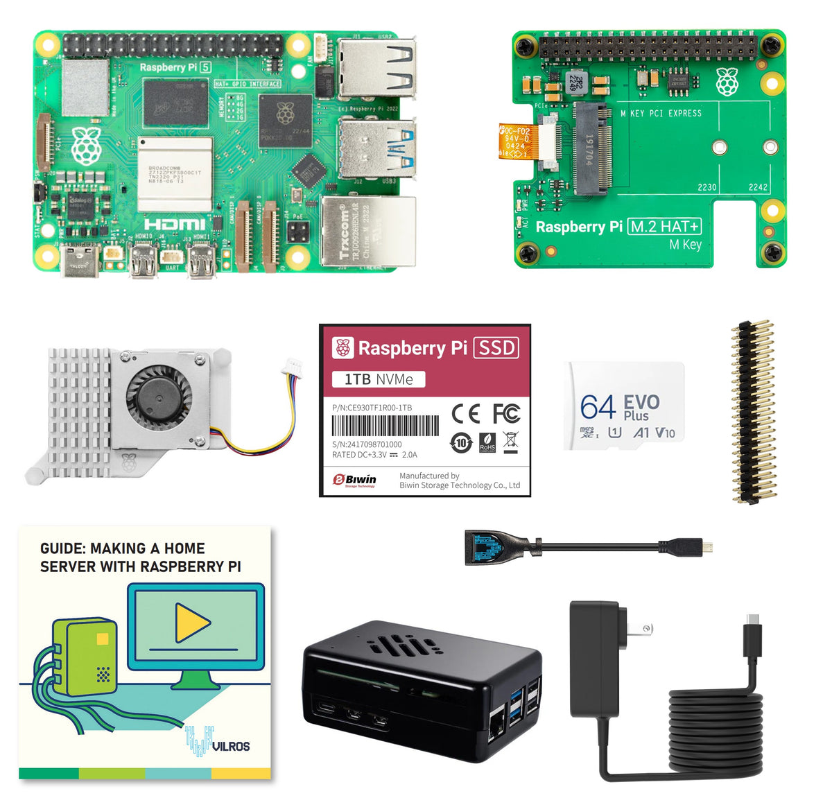 Raspberry Pi Home Server Kit – Vilros.com