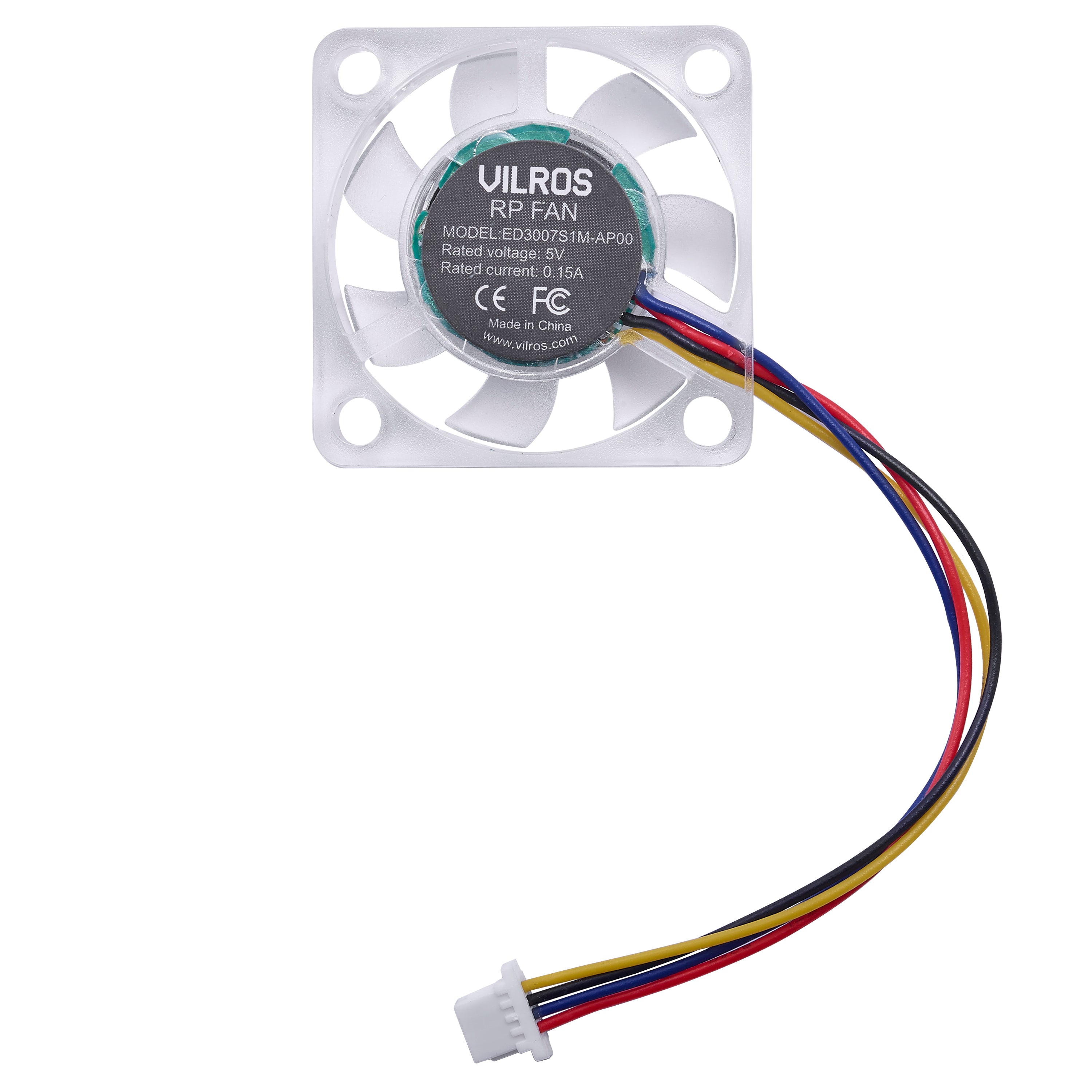 Vilros Raspberry Pi 5 Compatible Pwm Fan